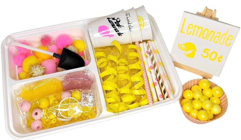 Lemonade Stand Sensory Kit - Etsy