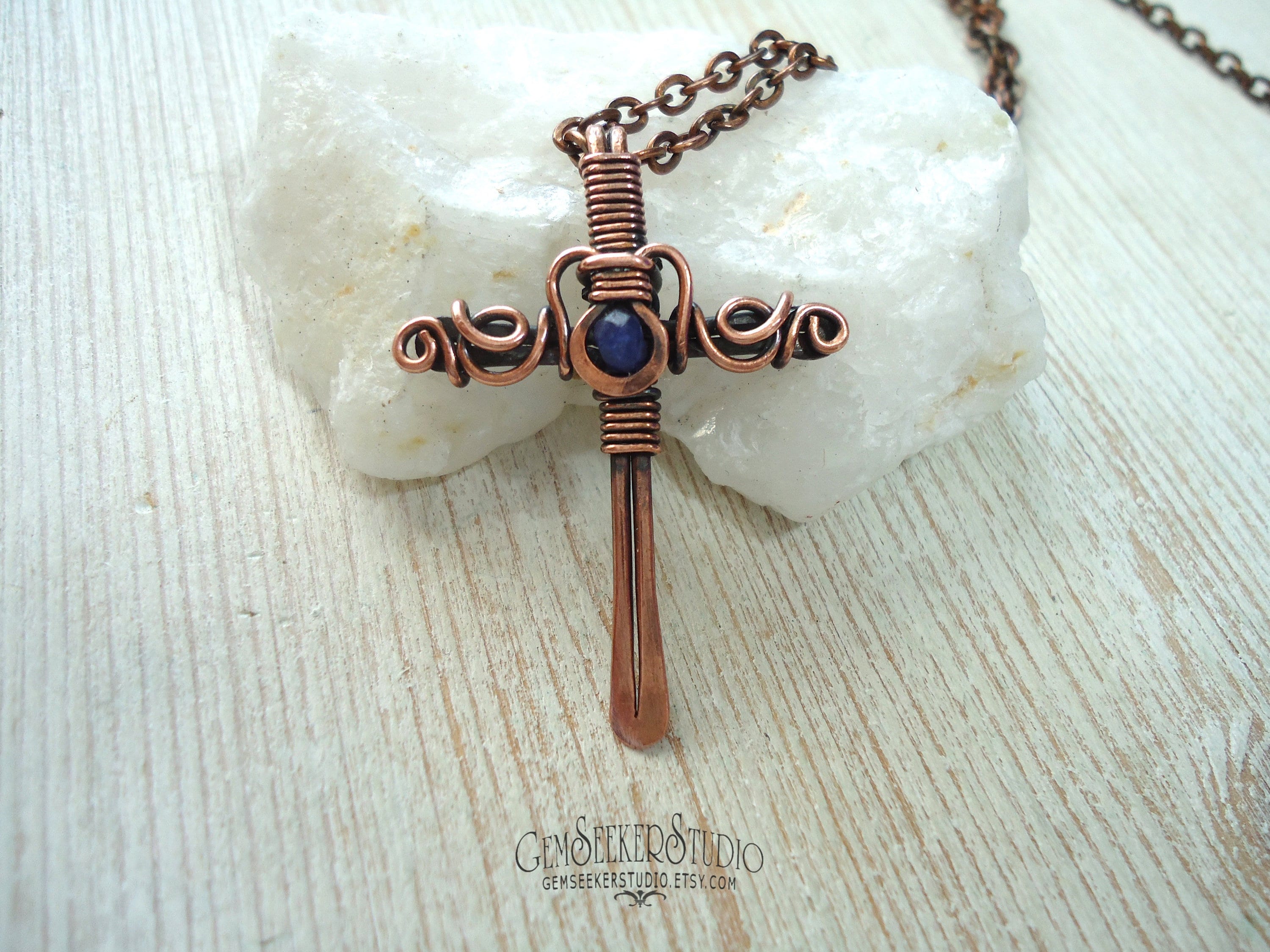 Wire Wrapped Cross