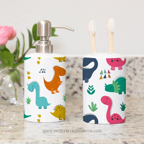 Dinosaur Bathroom - Etsy