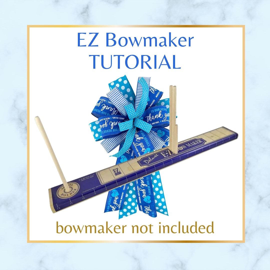 Bow Tutorial • How to Use the EZ Bowmaker • How to Make A Bow • Video Demonstration of Making A ...