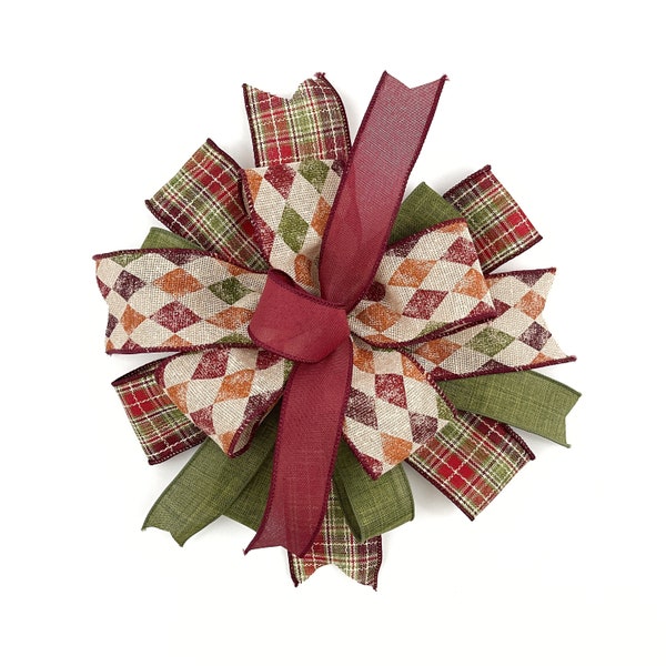 Fall Wreath Bow - Etsy