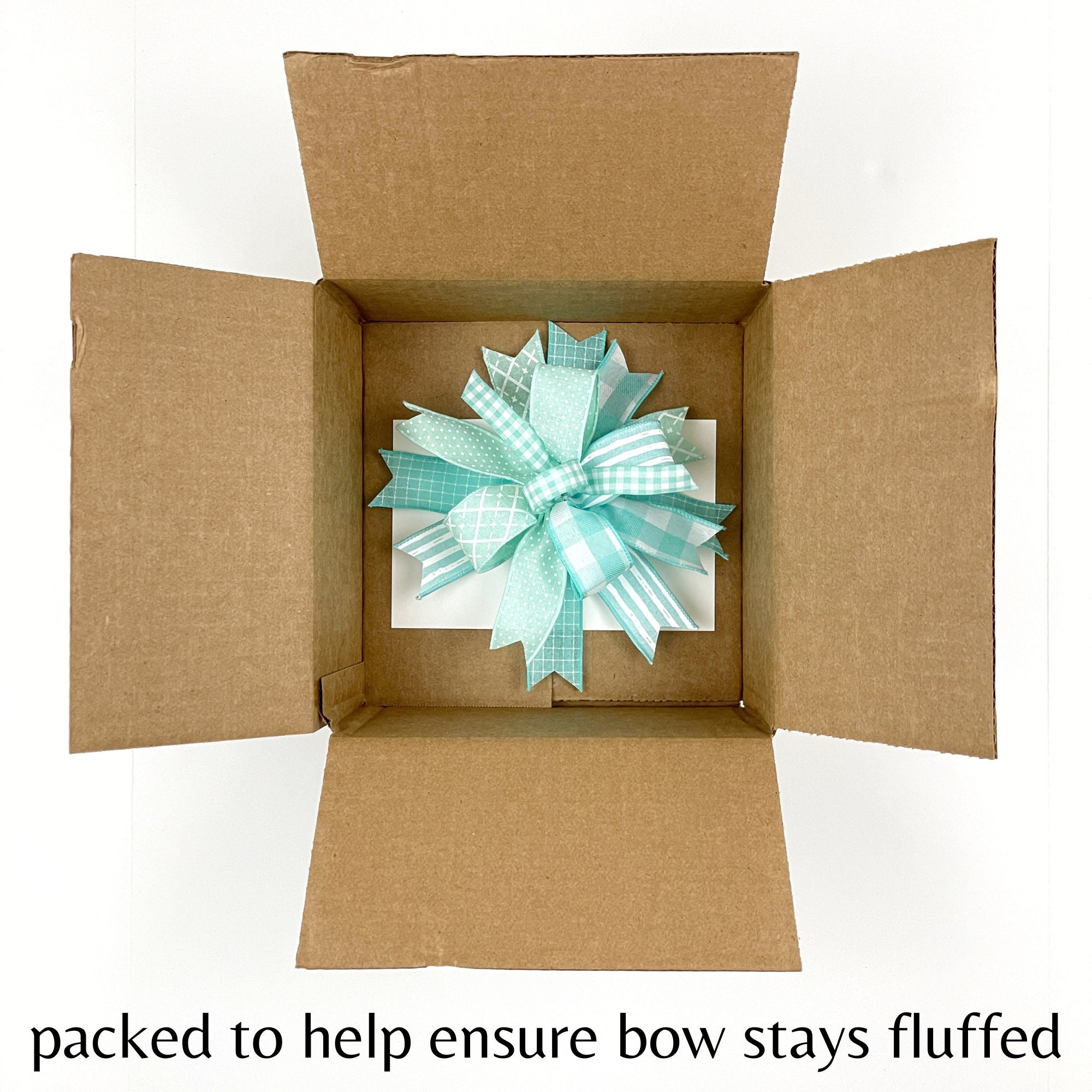 Mint Green Gift Topper Mint Green Package or Present Bow - Etsy