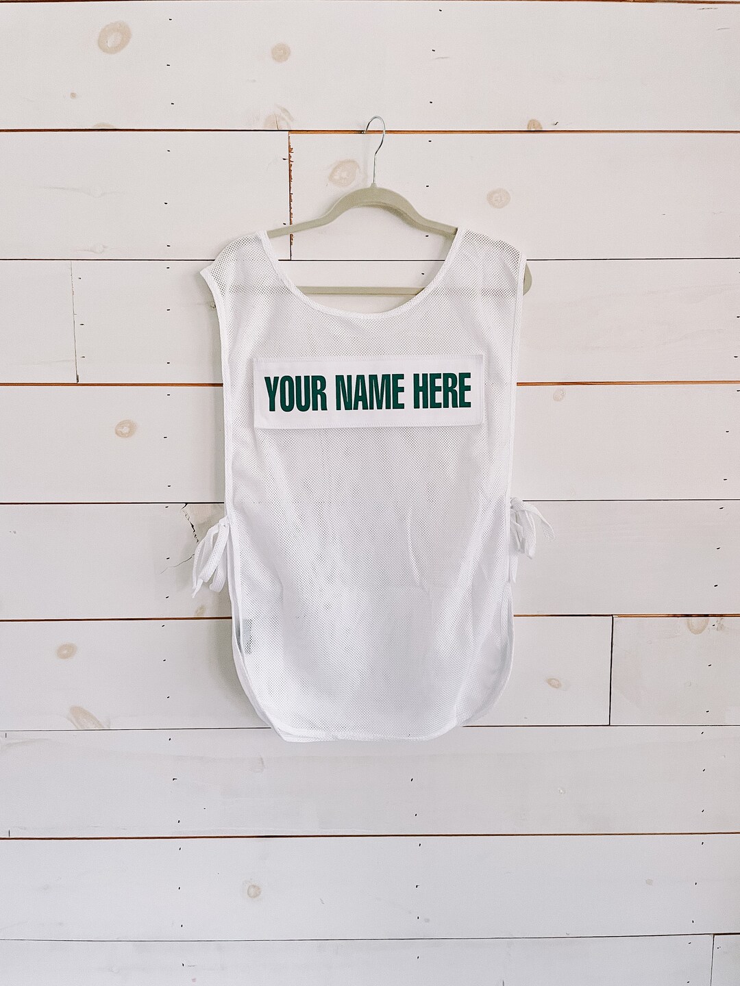 Golf Caddie Bib Name Badge for Back of Caddy Bibs White Tiger Woods ...