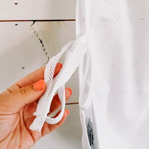 Golf Caddie Bib Name Badge for Back of Caddy Bibs White Tiger Woods ...