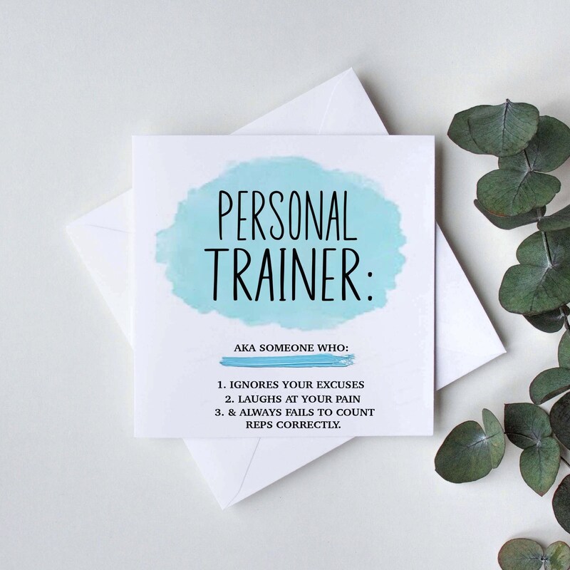 Personal Trainer - Etsy
