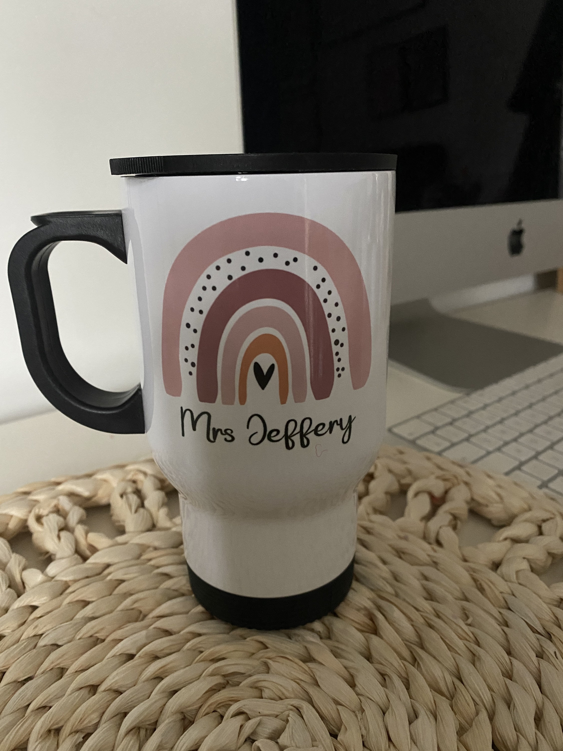 Personalised Teacher Travel Mug Teacher Gift Thankyou - Etsy