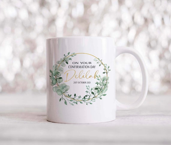 First Communion Mug Personalised First Communion Gift Holy | Etsy
