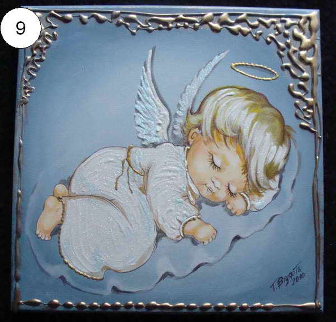 Two Baby Angels Painting