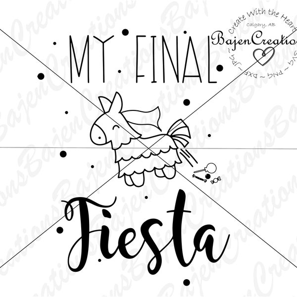 My Final Fiesta Svg - Etsy