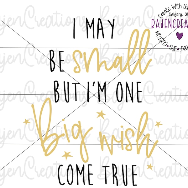 I May Be Small Svg - Etsy
