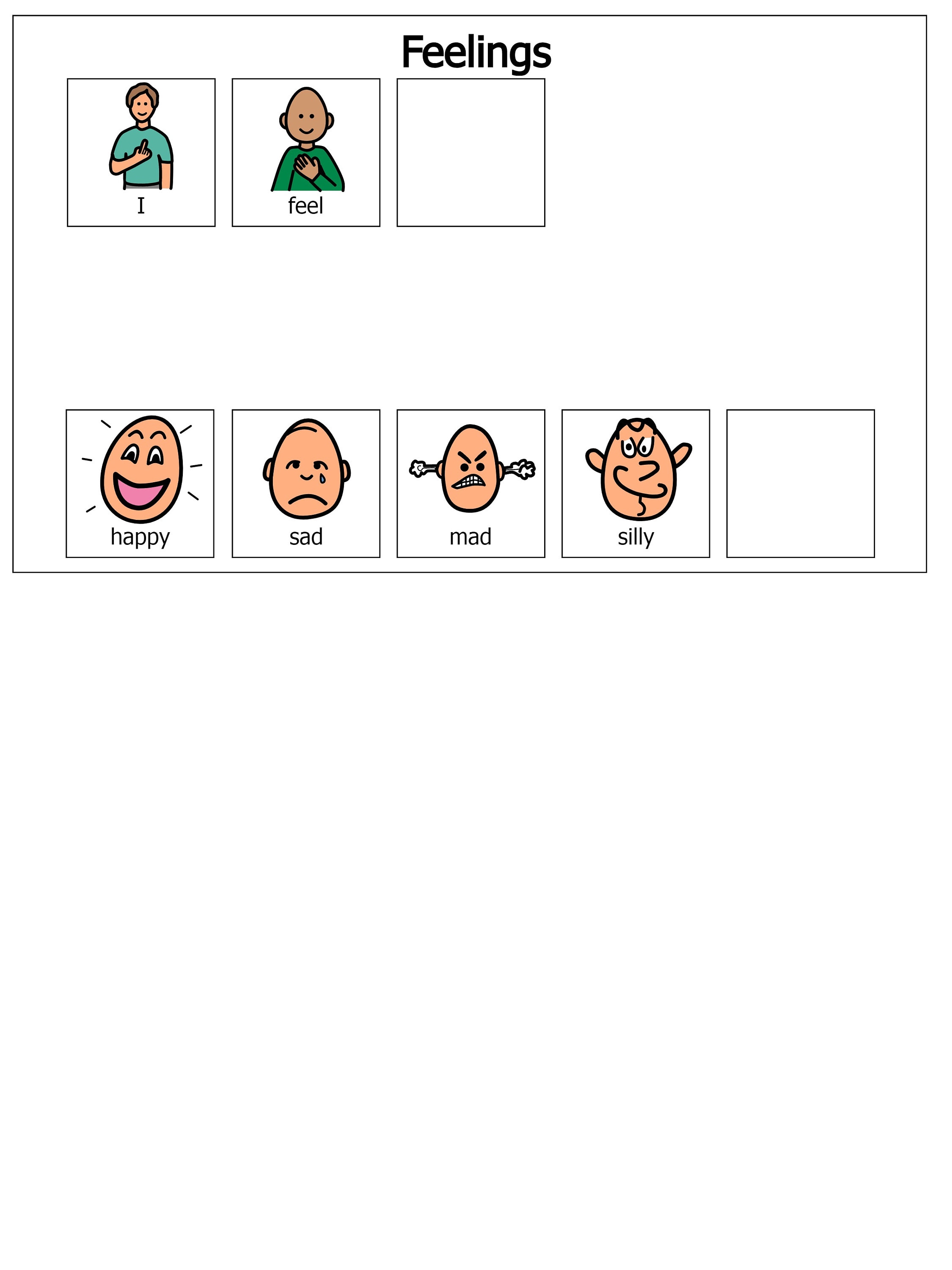 Interactive PECS Communication Book, 100 Icons With 11 Model Pages ...