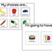 120+ Food Choices Interactive Board for Communication and Decision ...