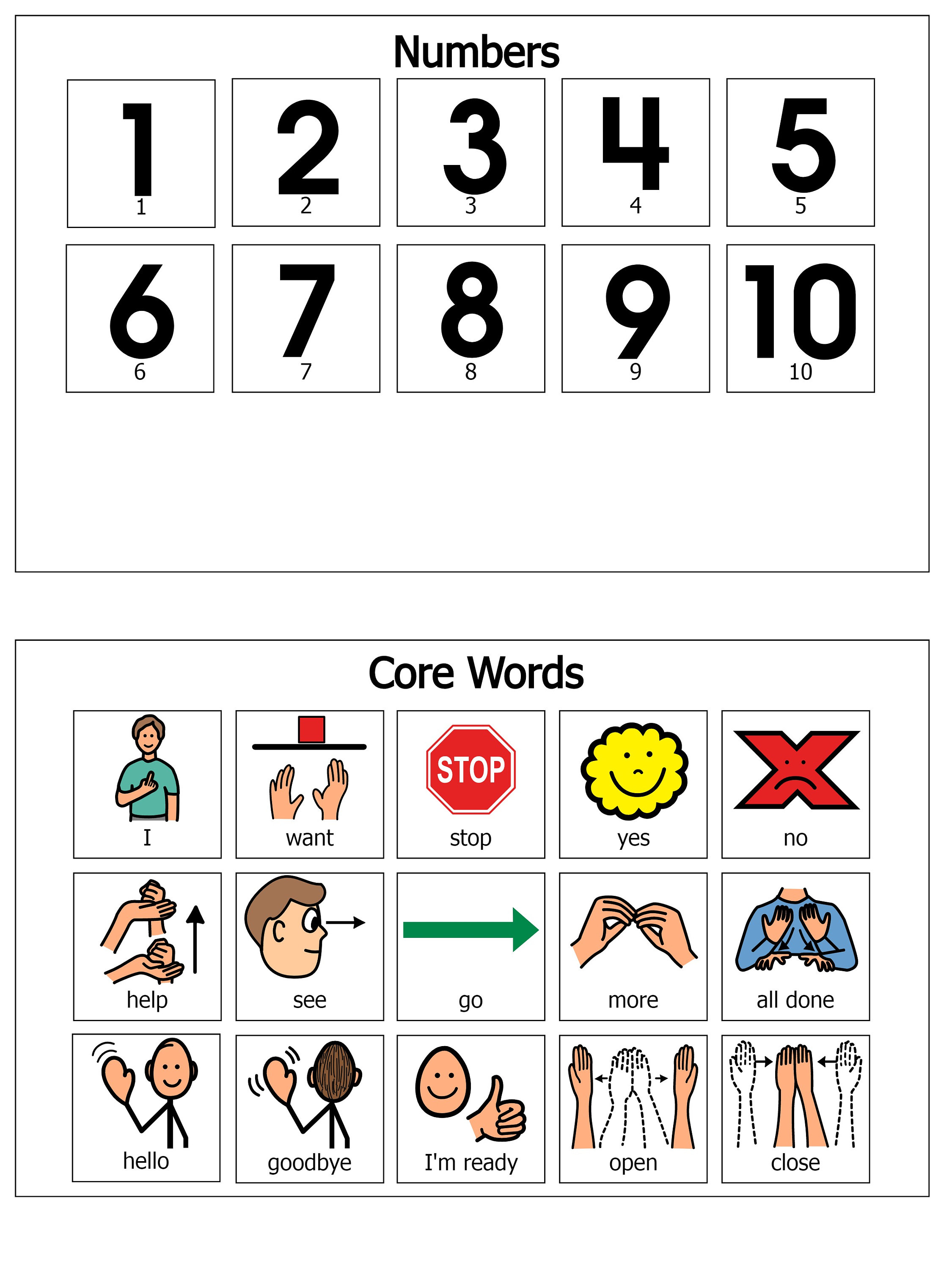 Interactive PECS Communication Book, 100 Icons With 11 Model Pages ...