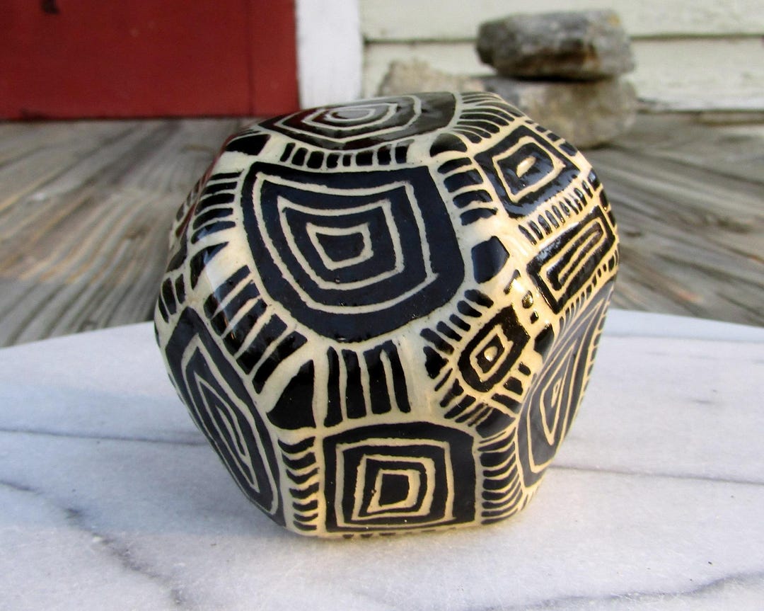 Hand Built Pottery Sensory Fidget Sound Maker Sculpture and Garden ...