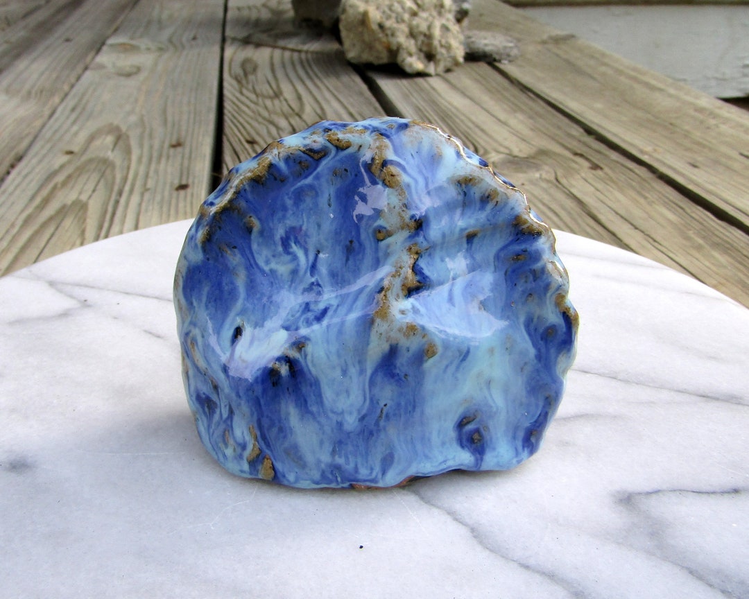 Hand Built Pottery Rattle and Garden Decoration - Etsy