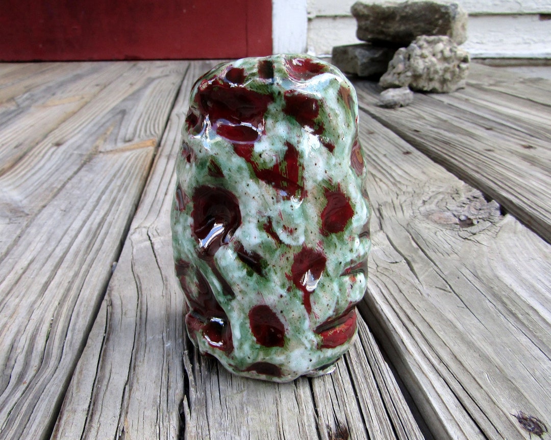 Hand Built Pottery Abstract Sculpture Rattle - Etsy