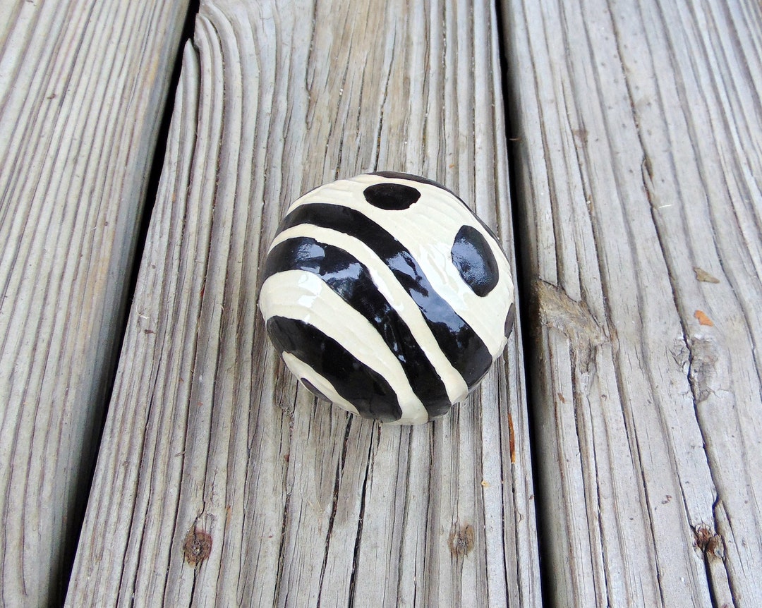 Pottery Orb Rattle - Paper Weight - Hand Carved Pottery - Sgraffito ...
