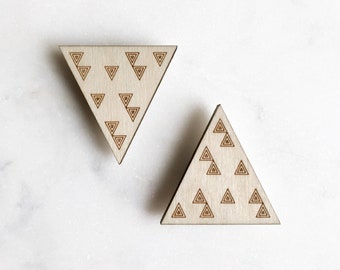 Triangle magnets | Etsy