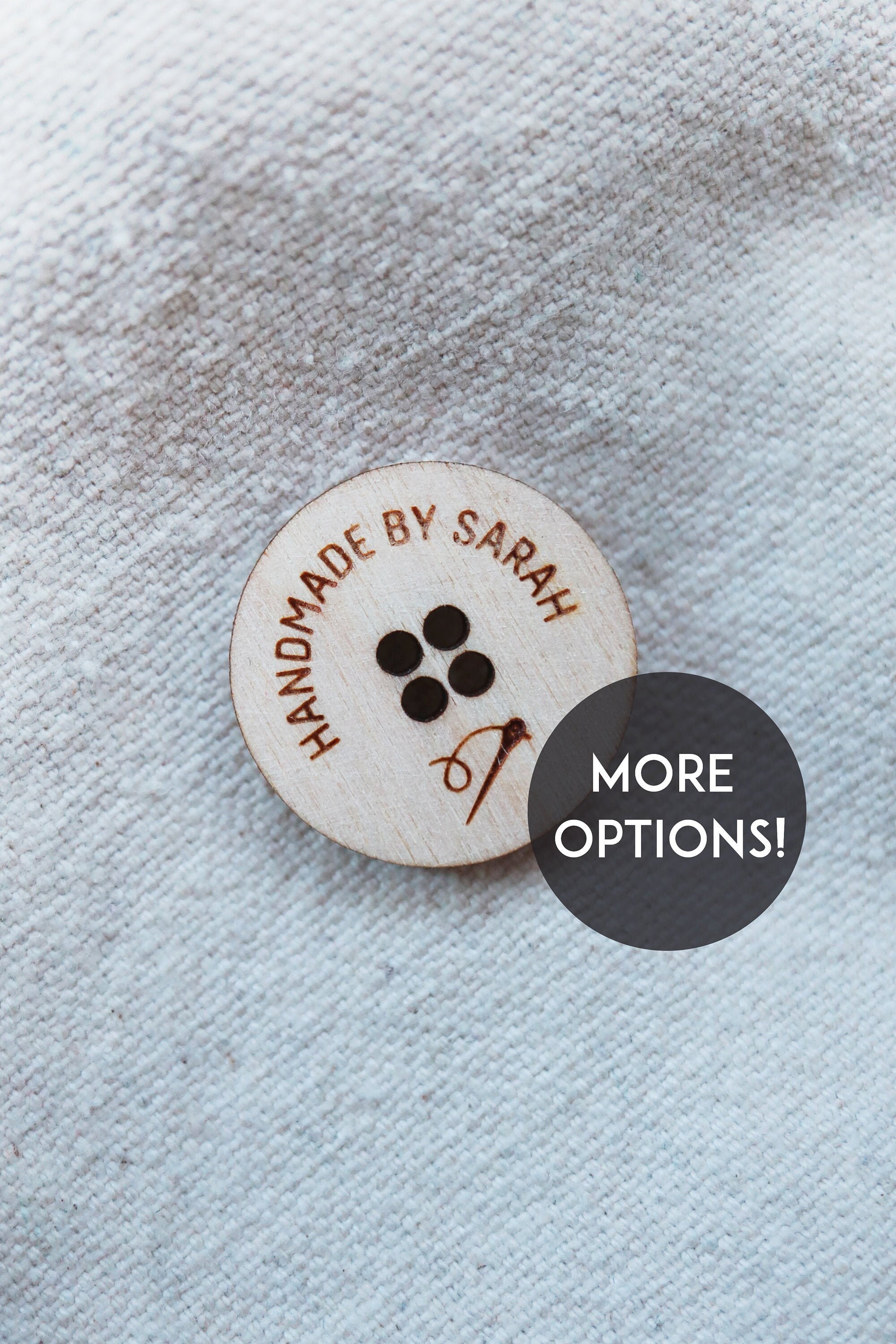 Custom wooden buttons wooden buttons for knitted and | Etsy