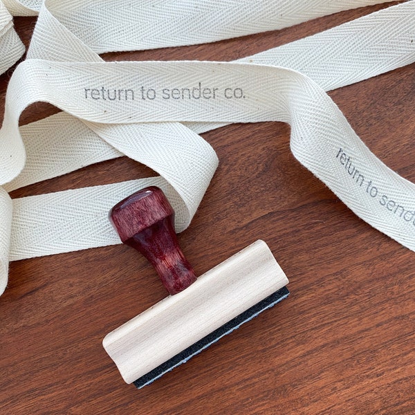 Ribbon Stamp - Etsy