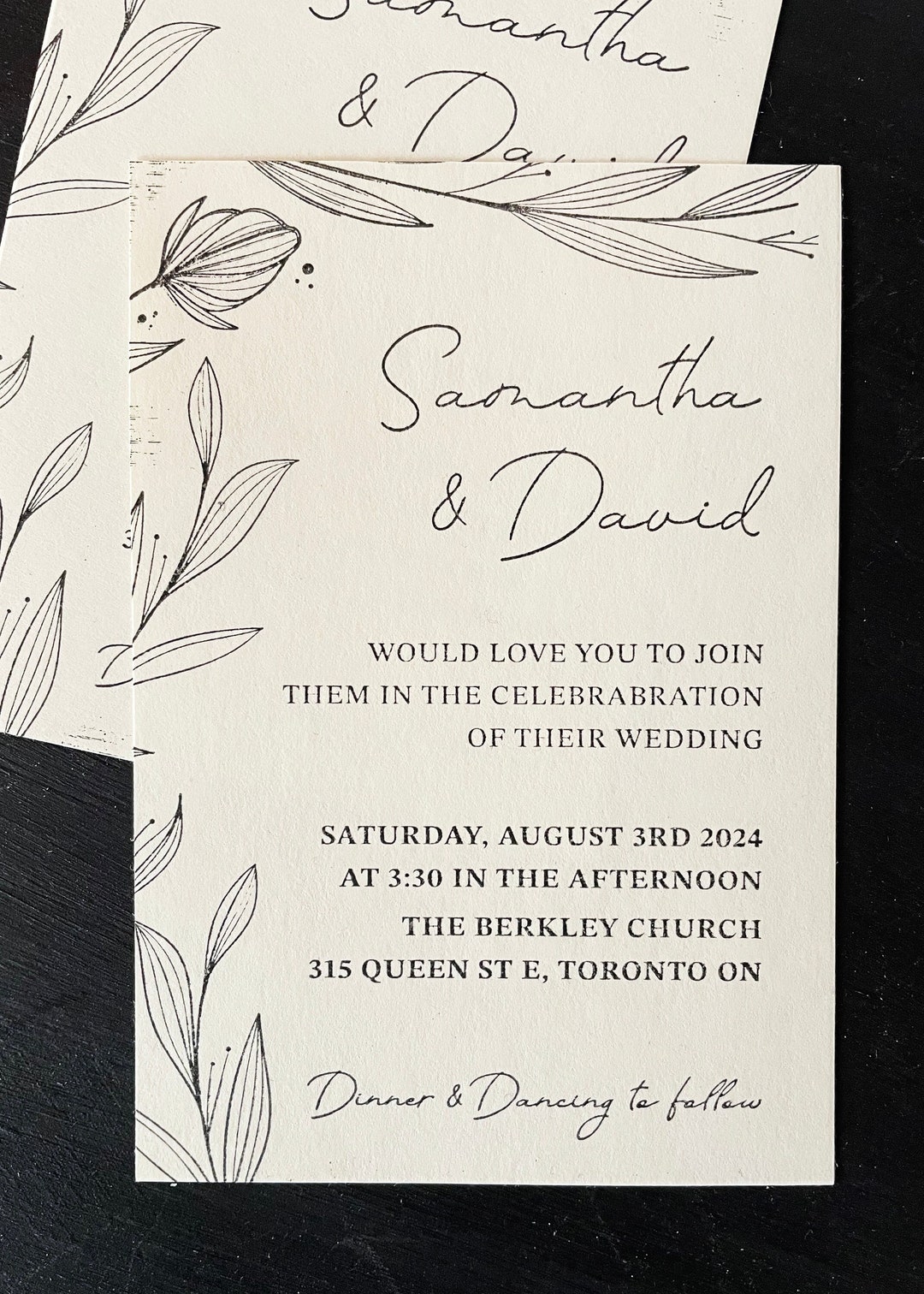 Wedding Invitation Stamp for DIY Wedding Invites - Etsy