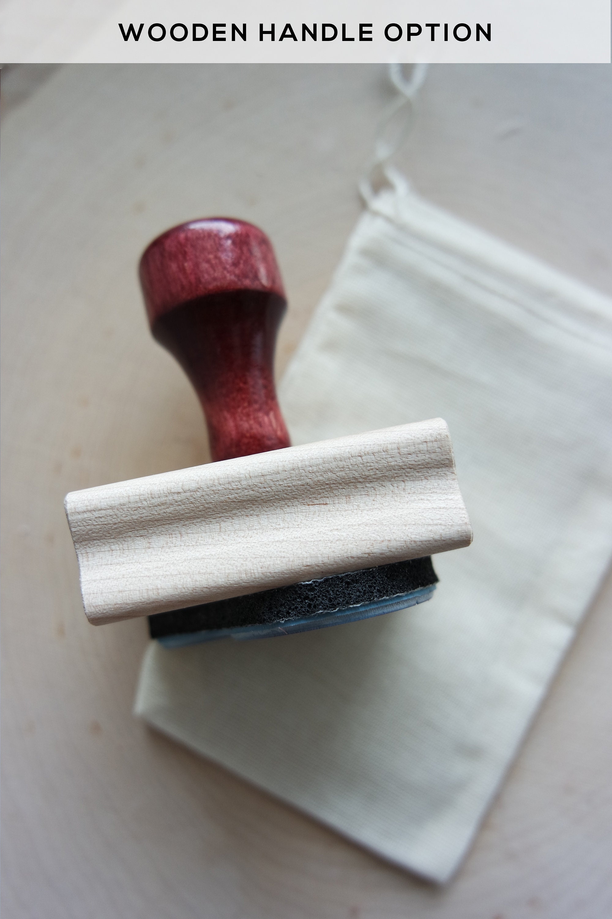 Custom Hand Crafted by Stamp - Calligraphy Name Stamp With Handle - Etsy