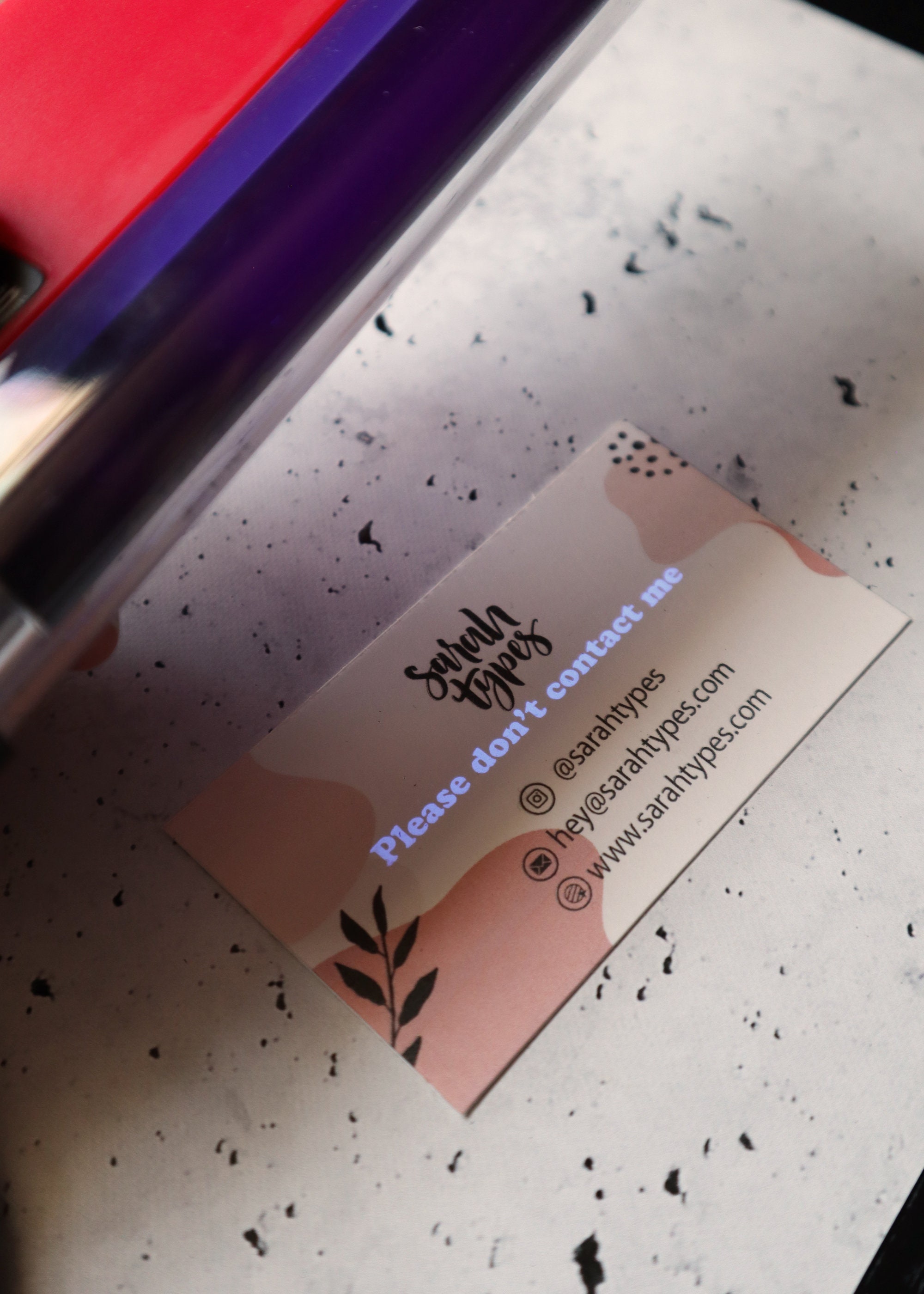 UV Ink Self-inking Logo Stamp - Black Light Rubber Stamp - Etsy