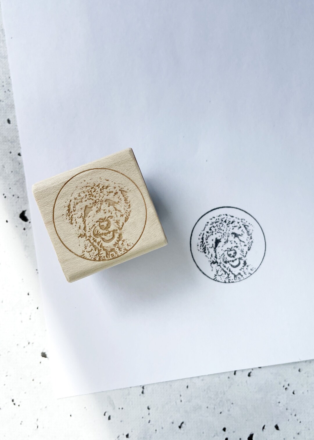 Dog Stamp Custom Pet Dog Stamp Your Dog on A Stamp - Etsy