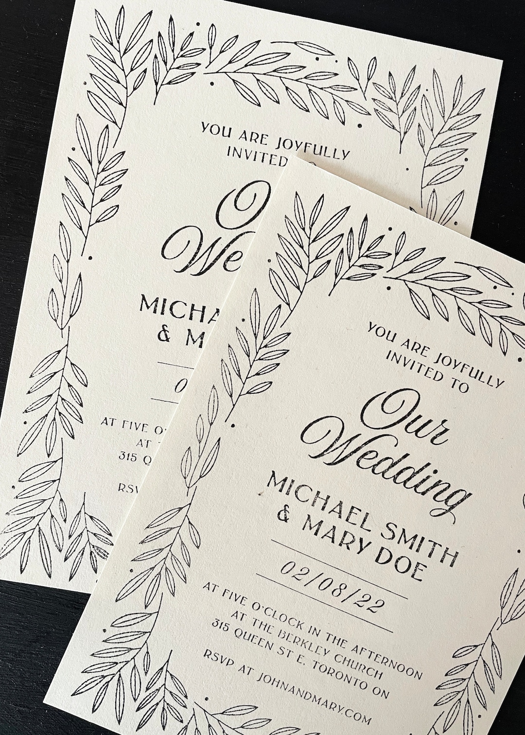 Wedding Invitation Stamp for DIY Wedding Invites - Etsy