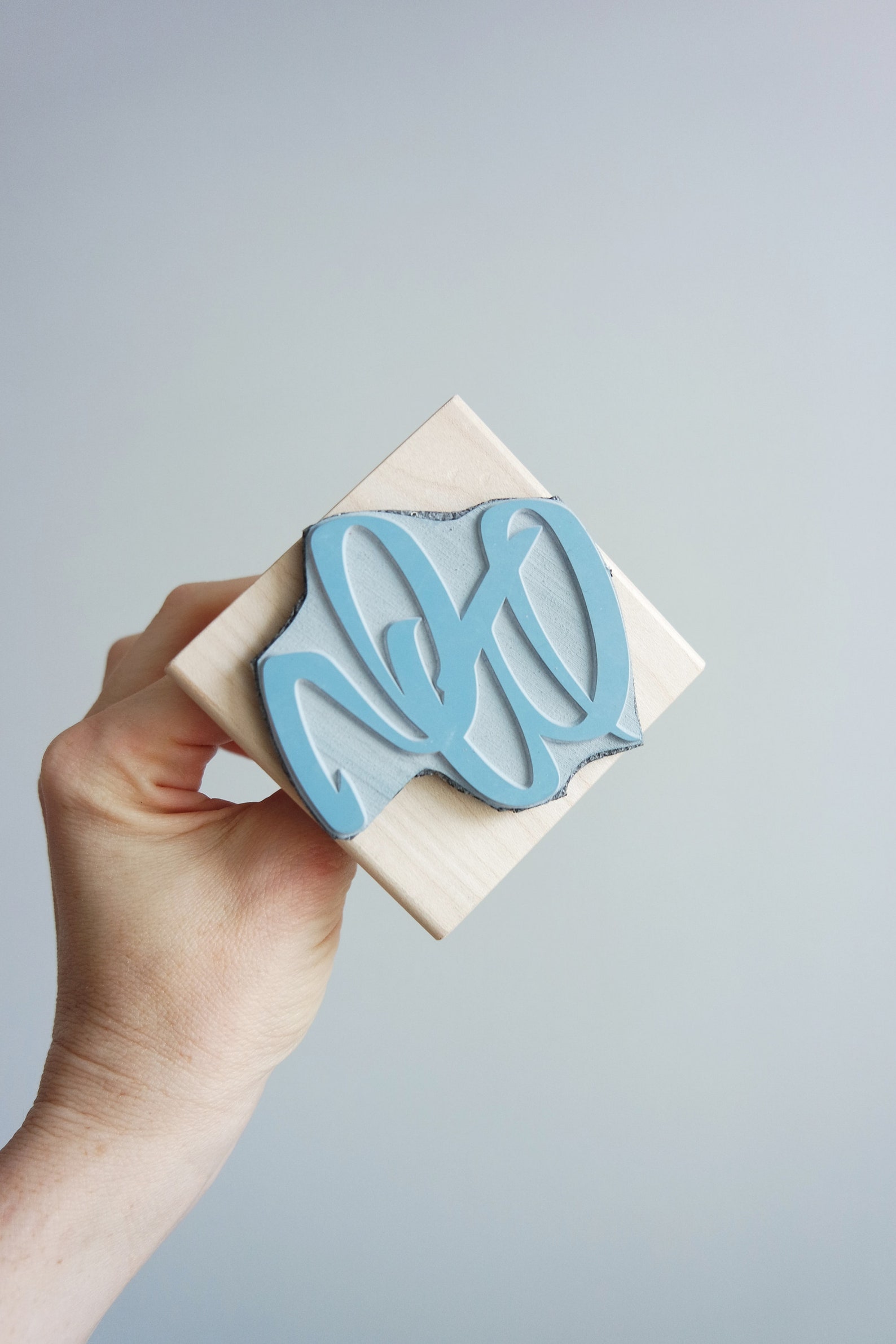 XOXO Stamp - Hand Lettered Rubber Stamp - DIY Shipping Packaging - Etsy