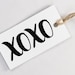 XOXO Stamp - Hand Lettered Rubber Stamp - DIY Shipping Packaging - Etsy
