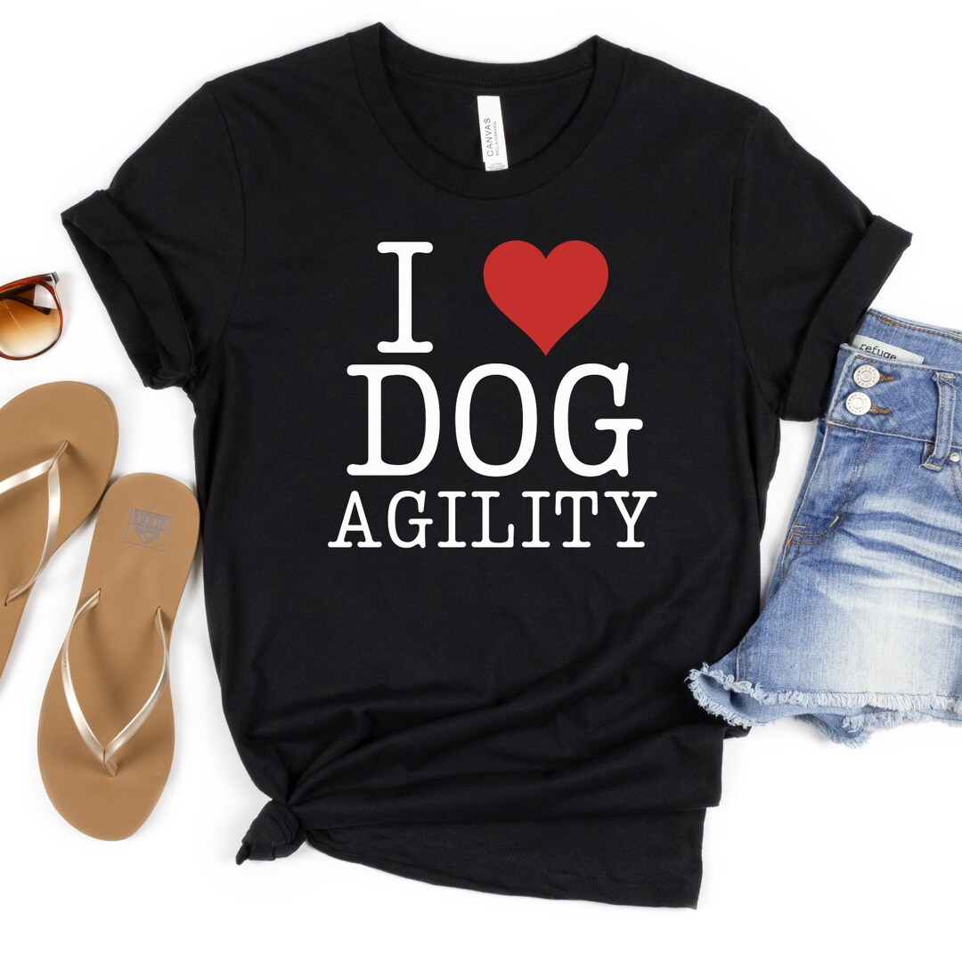 I Love Dog Agility, Dog Agility Gifts, Agility Dog Mom Gift, Agility ...
