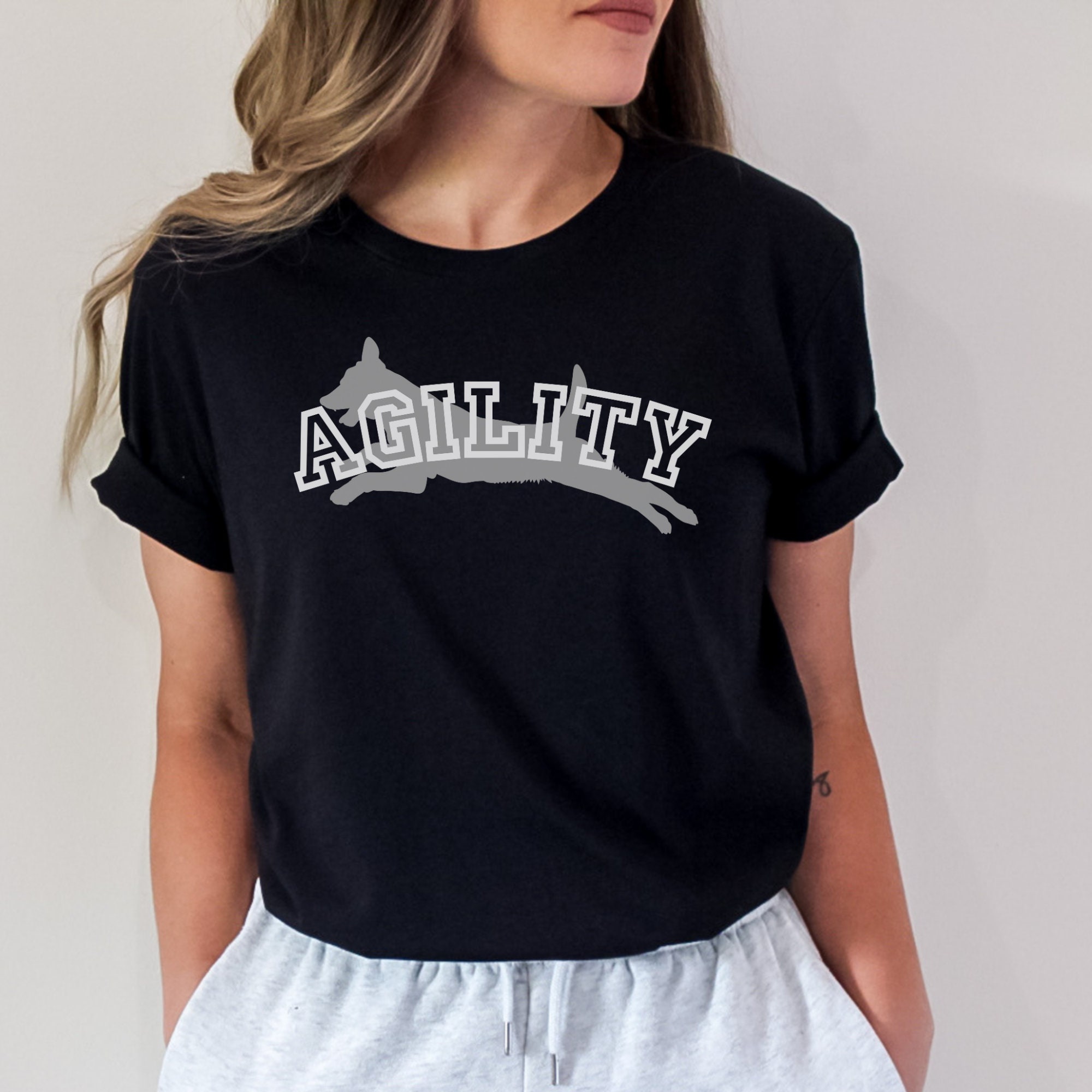 Personalized Dog Agility Shirt Agility Dog Shirt Agility Dog - Etsy