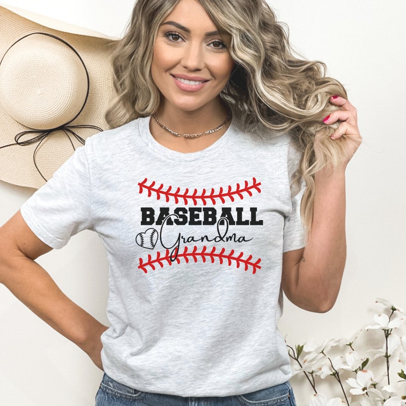 Custom Baseball Grandma Shirt, Grandma Baseball Shirt, Mothers Day Gift ...