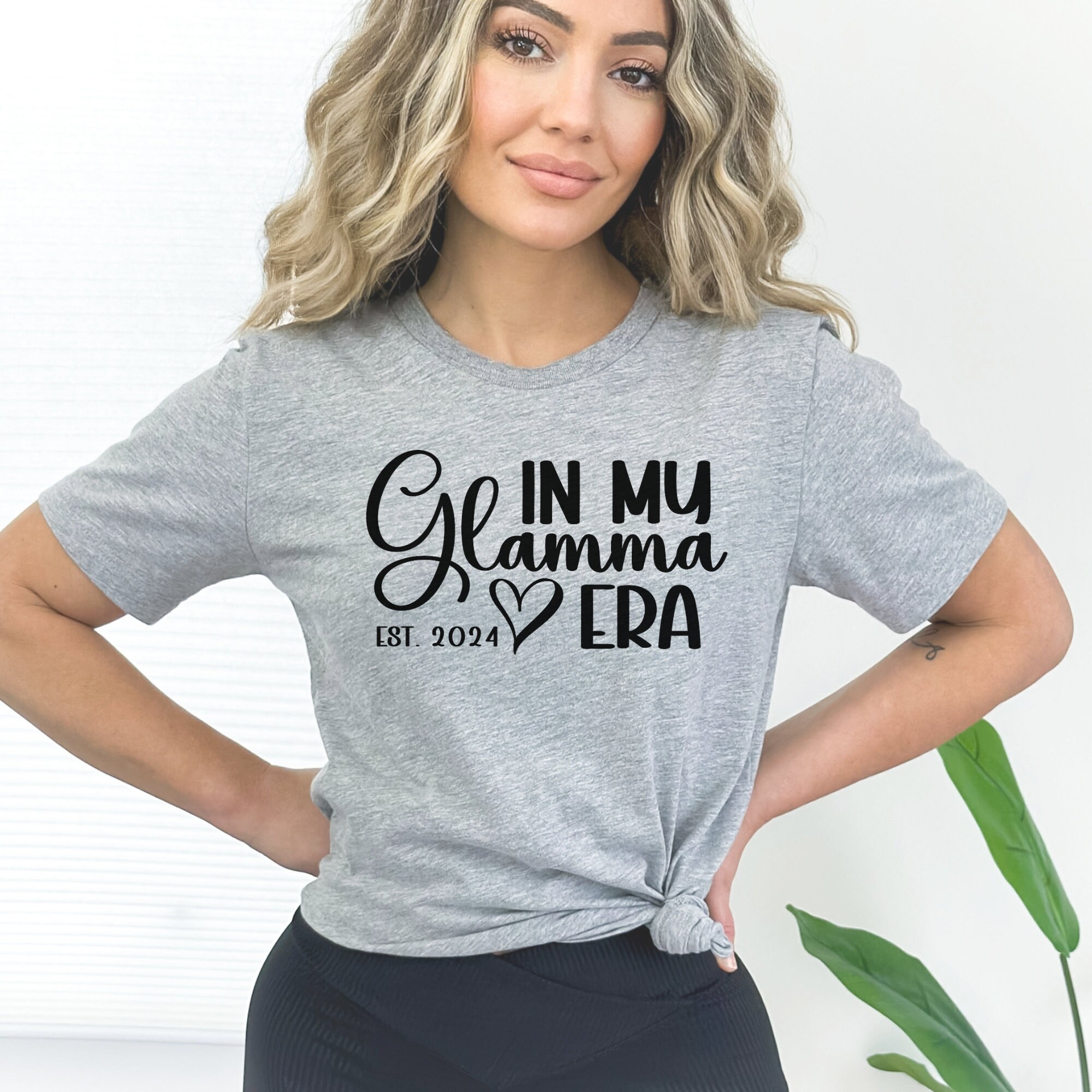 In My Glamma Era Shirt, Custom Glamma Shirt, Glamma Gifts, Mothers Day ...