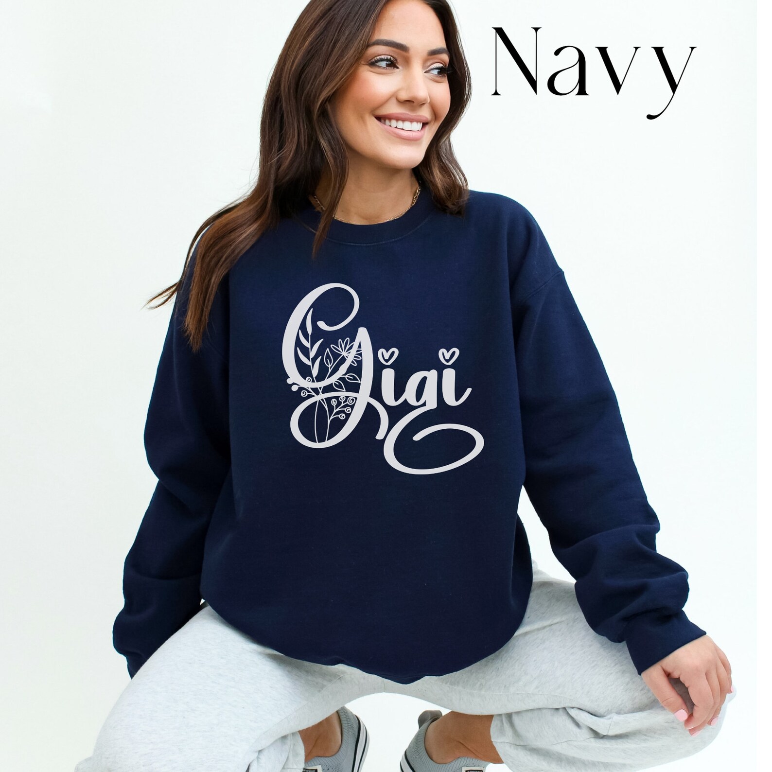Custom Gigi Sweatshirt, Gigi Gifts, Mothers Day Gift for Gigi, Boho ...