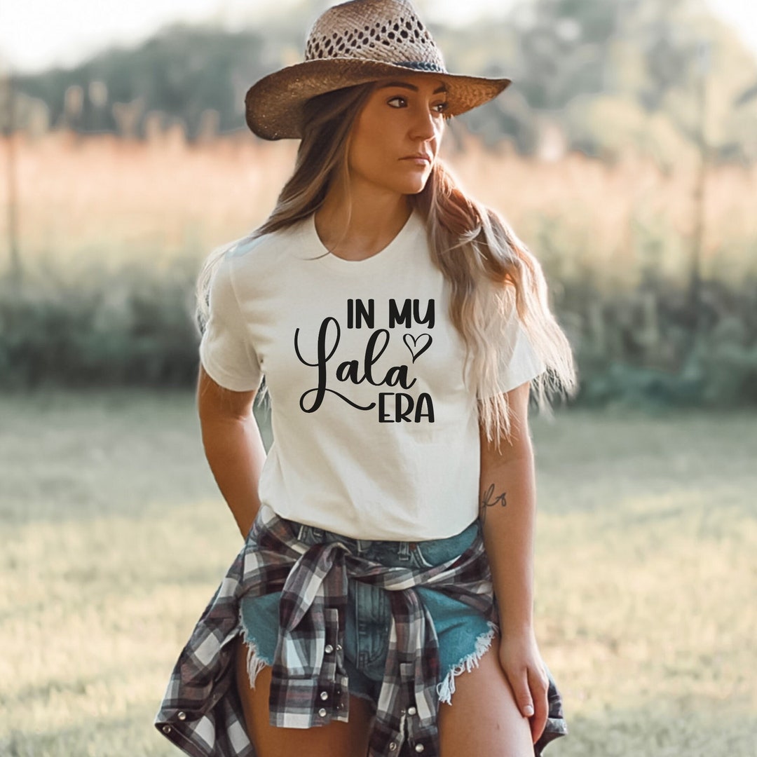 Custom in My Lala Era Shirt, Mothers Day Gift for Lala, Lala Gifts ...