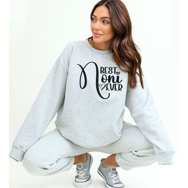 Best Noni Ever Sweatshirt, Custom Noni Sweatshirt, Noni Gifts, Mothers ...