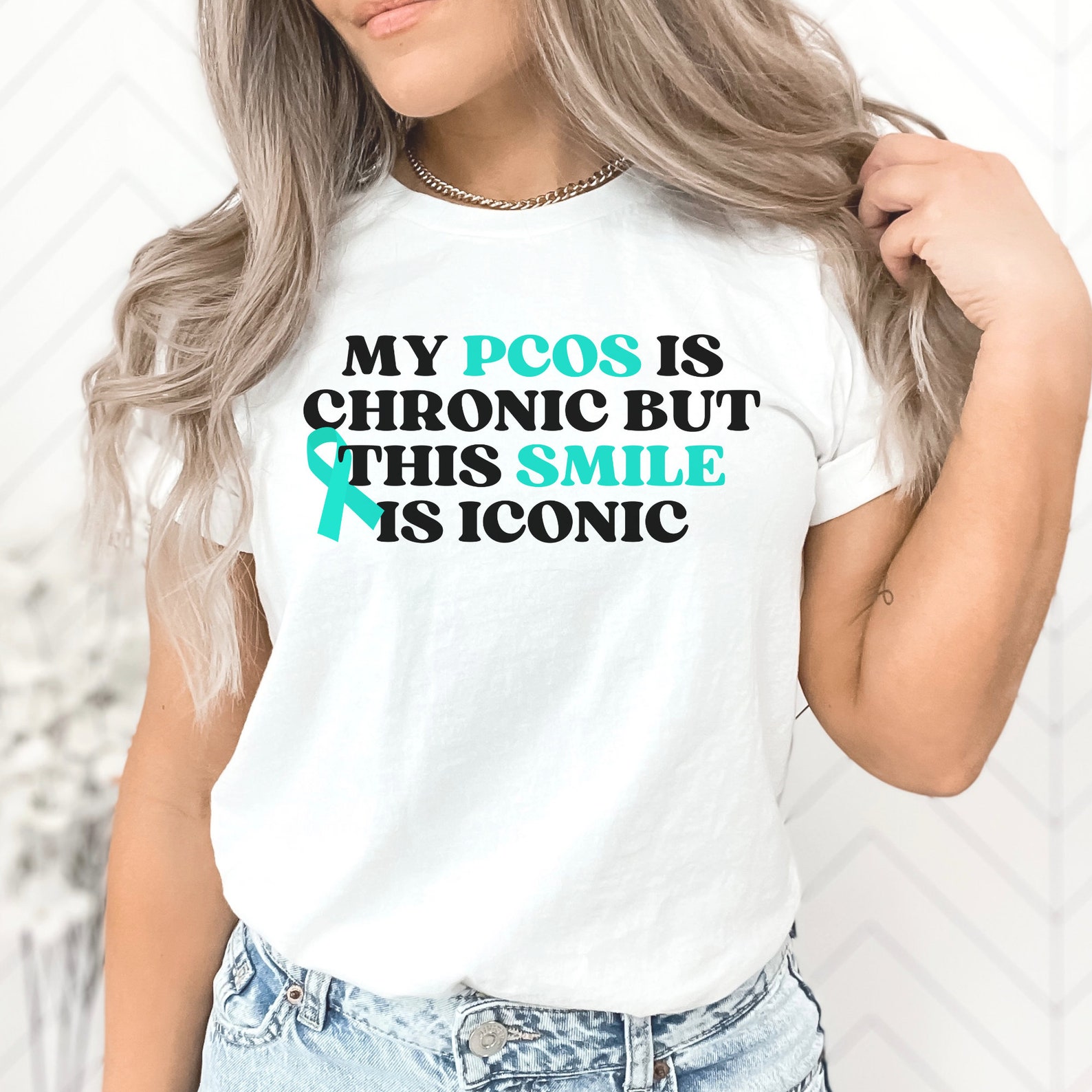 PCOS Warrior Shirt, PCOS Shirt, Mother's Day Gift for Pcos Warrior ...