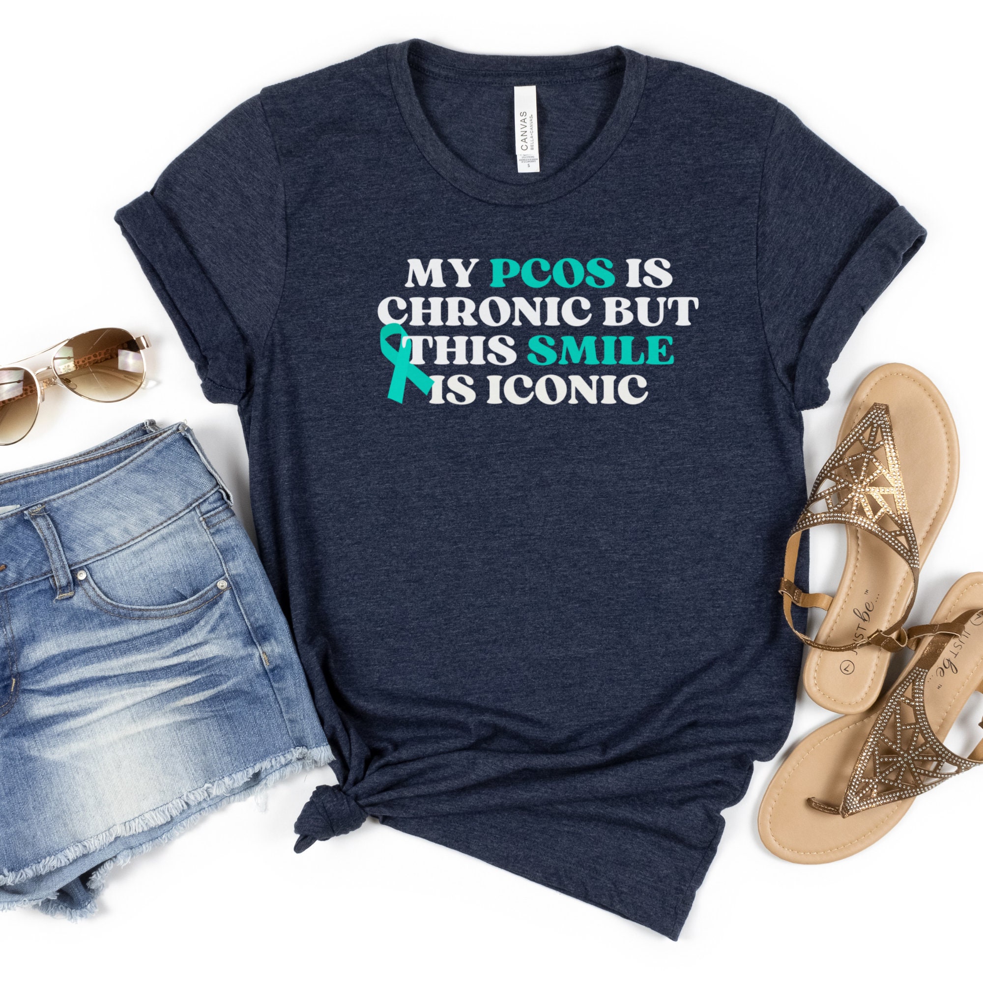 PCOS Warrior Shirt, PCOS Shirt, Mother's Day Gift for Pcos Warrior ...