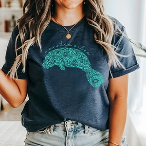 Manatee Shirt, Manatee Gifts, Marine Biology Shirt, Manatee T Shirt ...