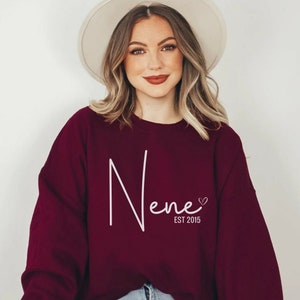 Custom Nene Sweatshirt, Holiday Gift for Nene, Nene Gifts, Mothers Day ...