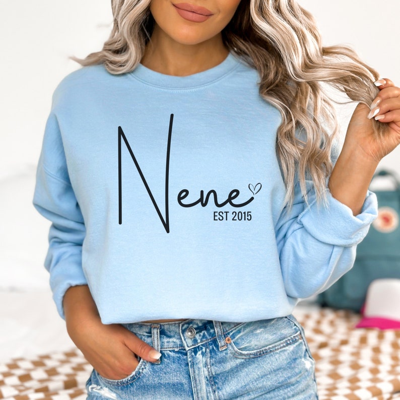 Custom Nene Sweatshirt, Holiday Gift for Nene, Nene Gifts, Mothers Day ...