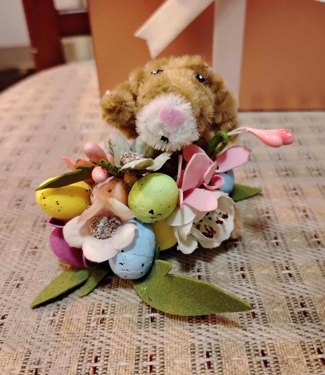 Easter Bunny Easter Centerpiece Decoration Pipe Cleaner Animal - Etsy