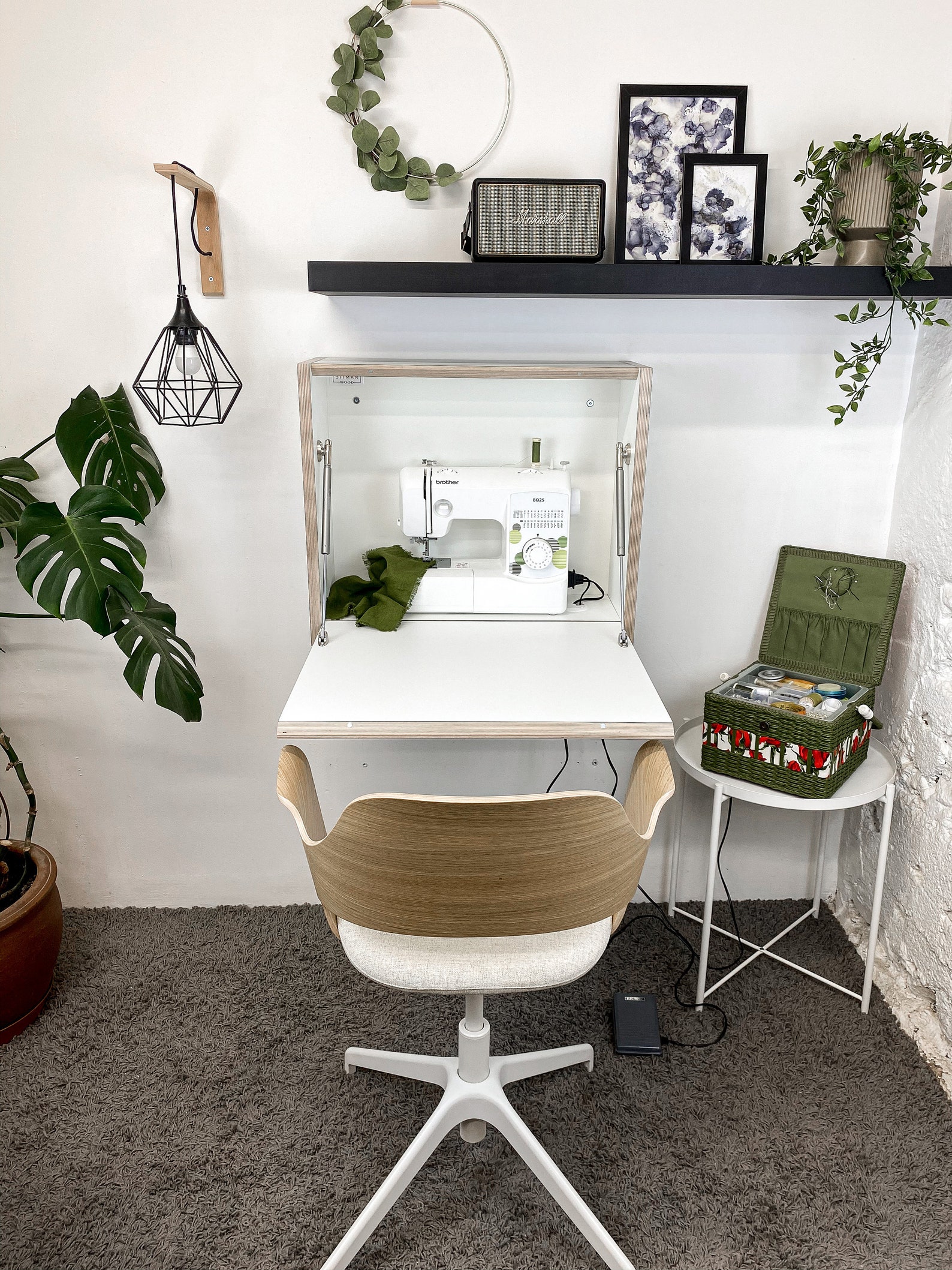 21.5 Monitor Desk Sewing Machine Desk Work Space Table - Etsy