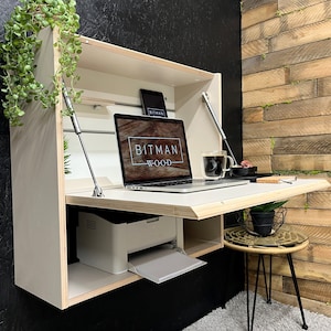 Office Desk• Home Office Desk Furniture Space Saving Furniture ...