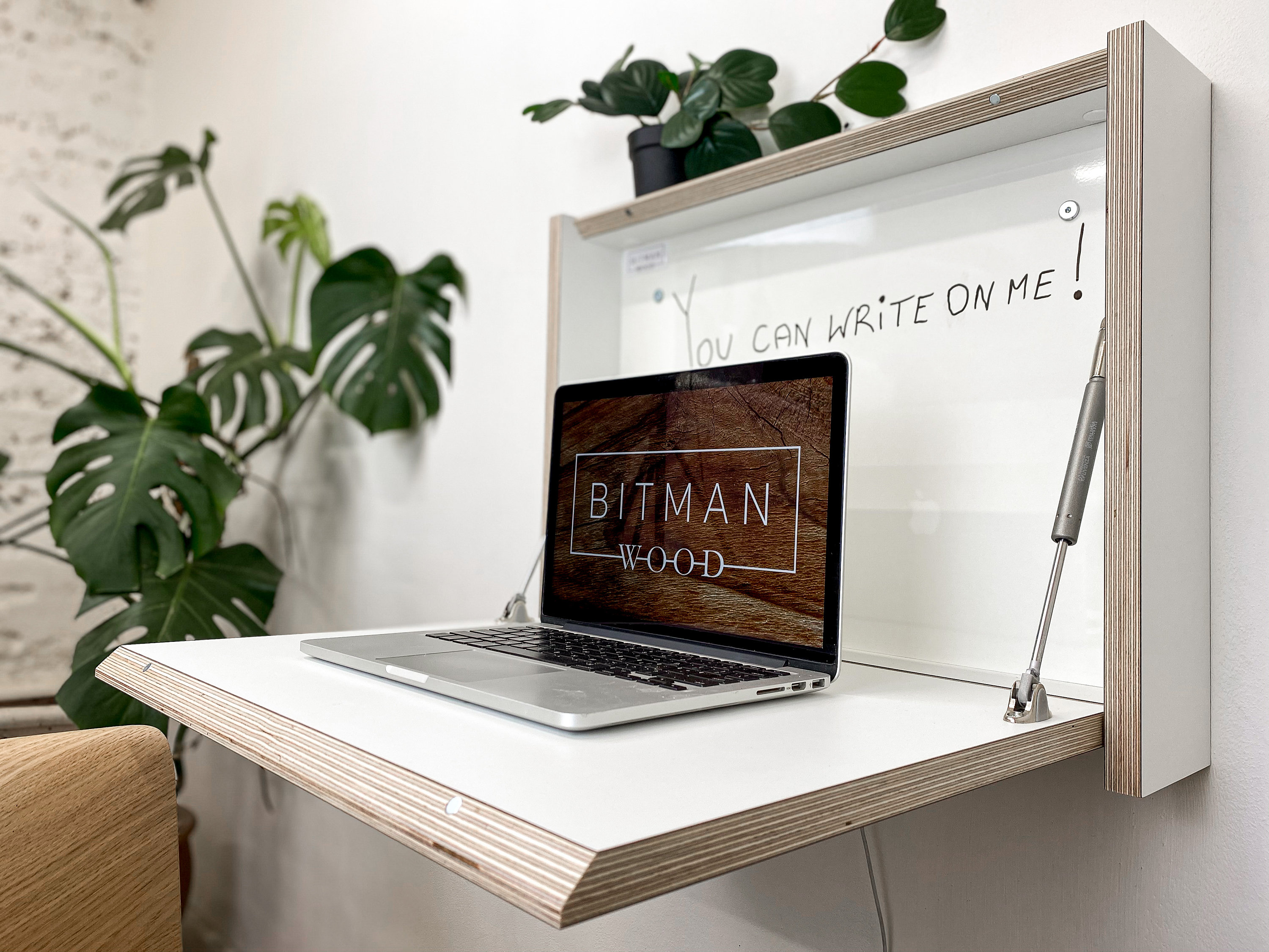 Small Folding Desk Drop Down Desk Space Saving Desk Office | Etsy UK