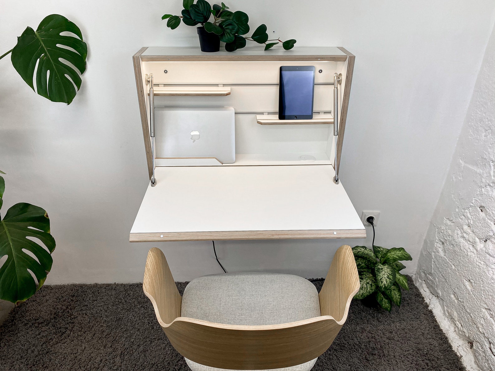 Original Desk Wall Mounted Folding Desk Space Saving Desk Office Desk ...