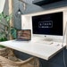 Large Office Desk Floating Desk Home Office Work Space Modern Space ...