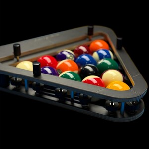 Bitmanrack 8-BALL PRO• Billiard Rack Rack Pool Snooker Gift for Him ...
